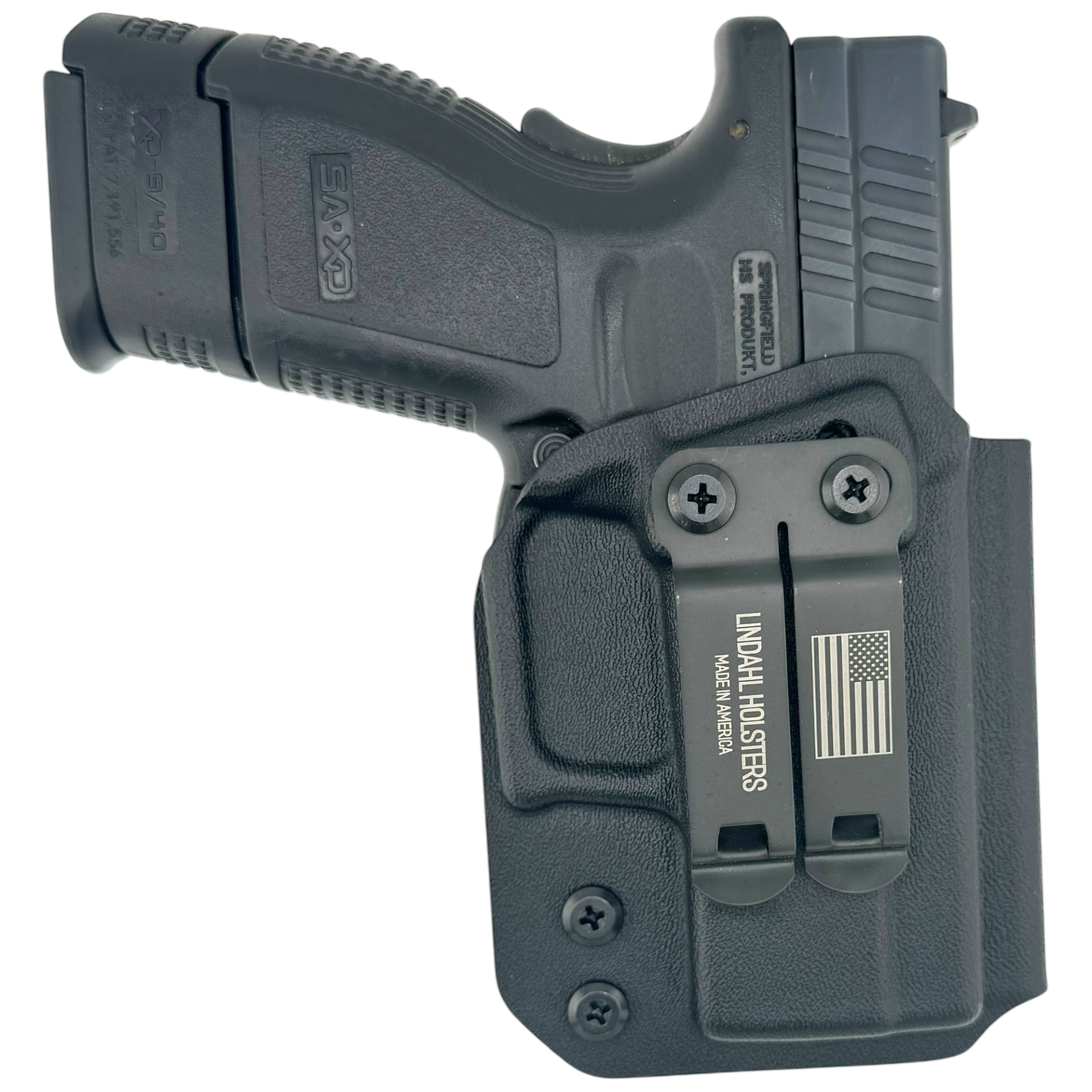 Springfield XD 3” IWB Holster | Closed-End Kydex Concealed Carry ...